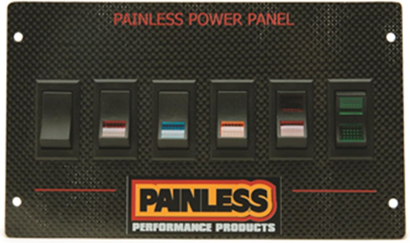 Amazon.com: Painless Performance 50430 Carbon Fiber Rocker Switch Power ...