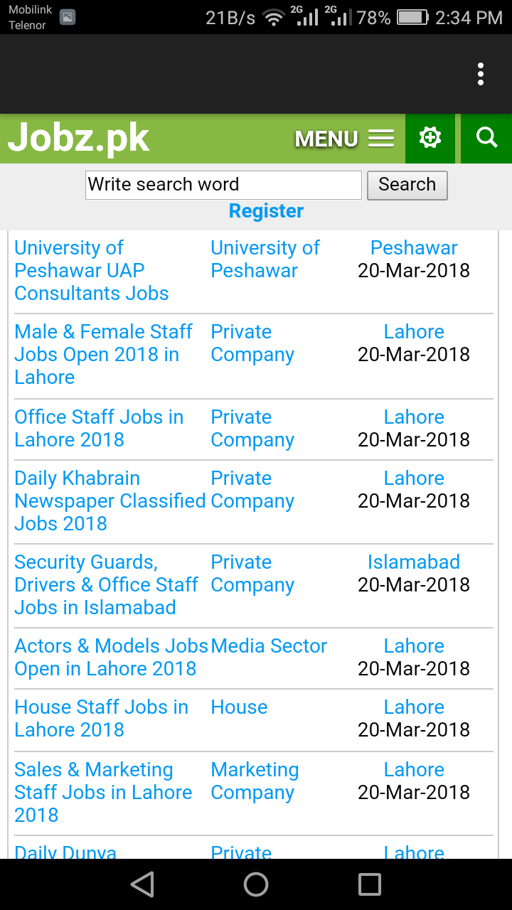 Jobz.pk - App on Amazon Appstore