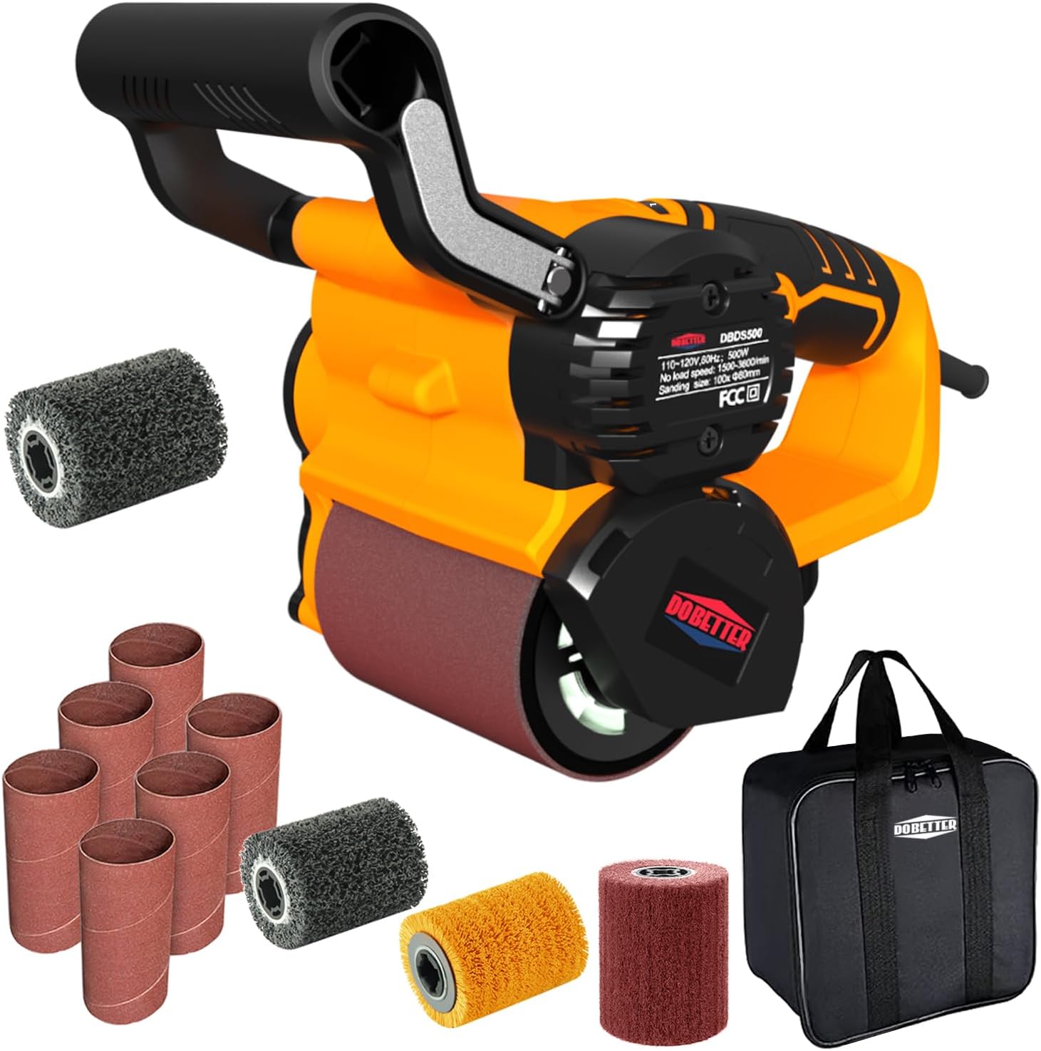 Amazon.com: Drum Sander, Surface Conditioning Tool Set DBDS500 Bundles ...