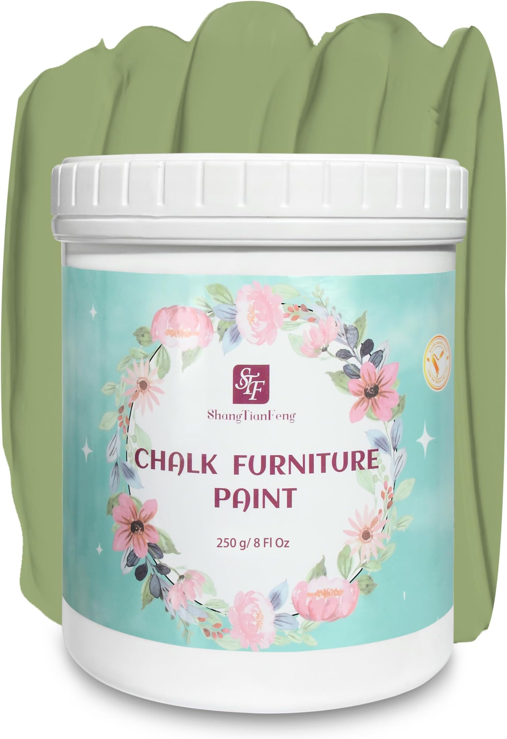 Amazon.com: Sage Green Chalk Paint Furniture Paint Refinish Kit ...