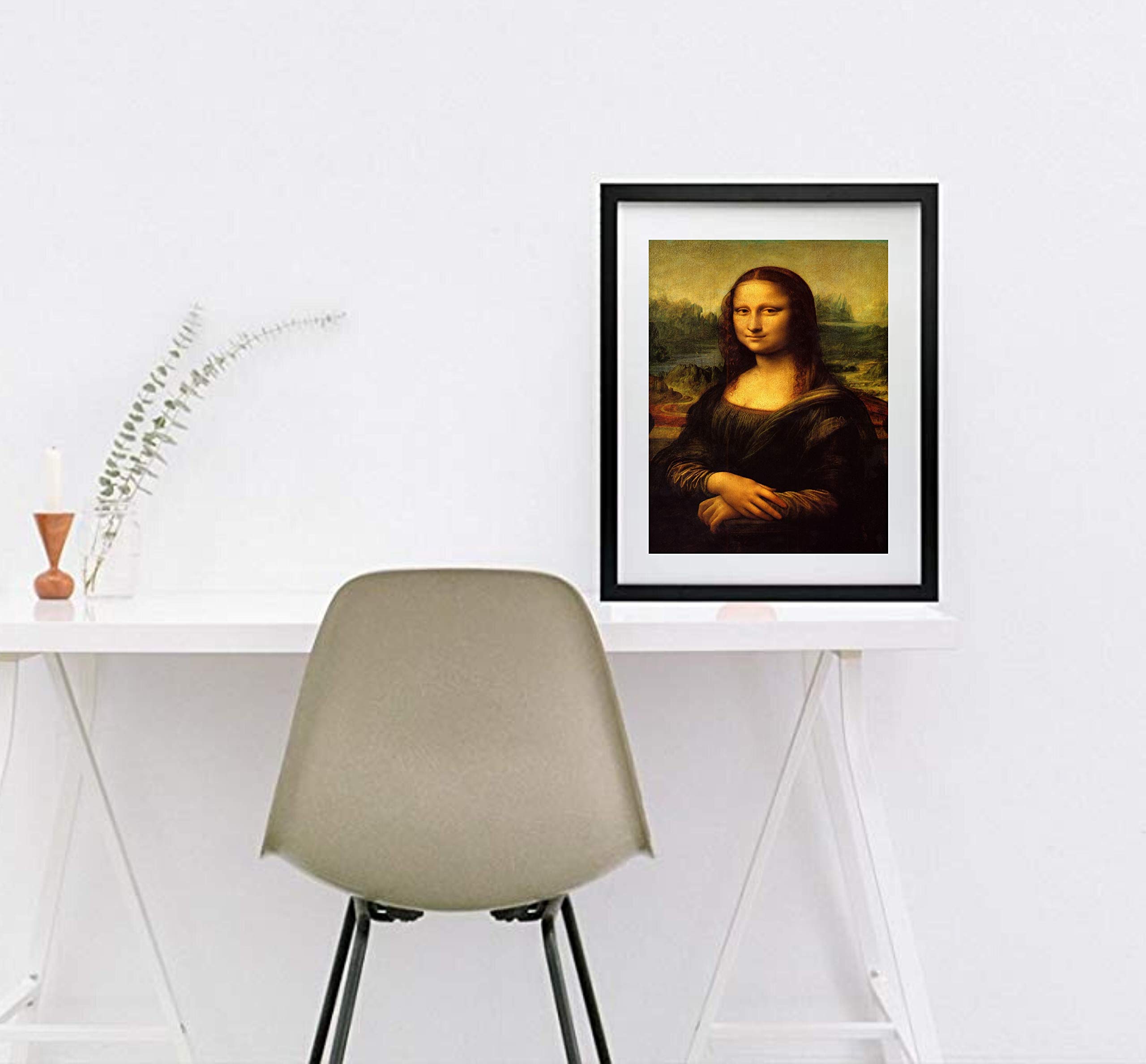 Mona Lisa Painting In Frame Joconde Mona Lisa Art Frame By J P