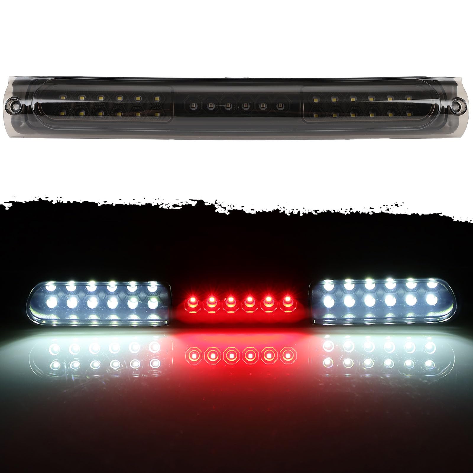 Amazon.com: AQEEI High Mount Stop Light Led 3rd Brake Light Fit For ...