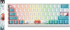 Amazon.com: HITIME x XVX 60% Percent Keyboard with Strap, H61 Wired ...