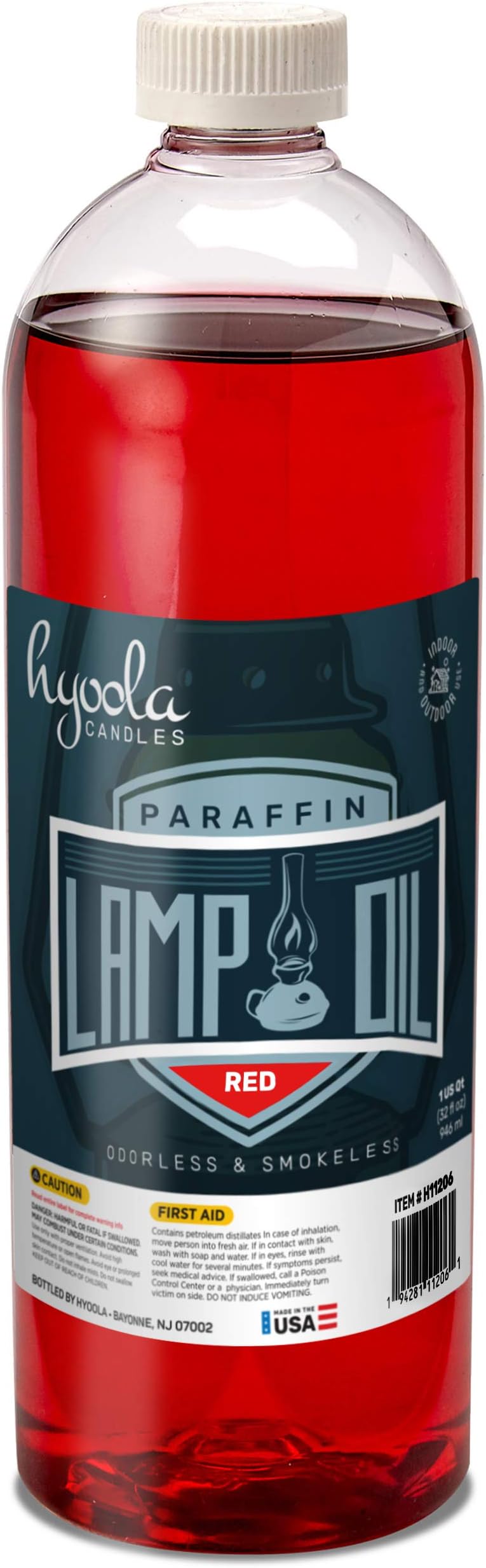 Amazon.com: Hyoola Candles Liquid Paraffin Lamp Oil - Red Smokeless ...