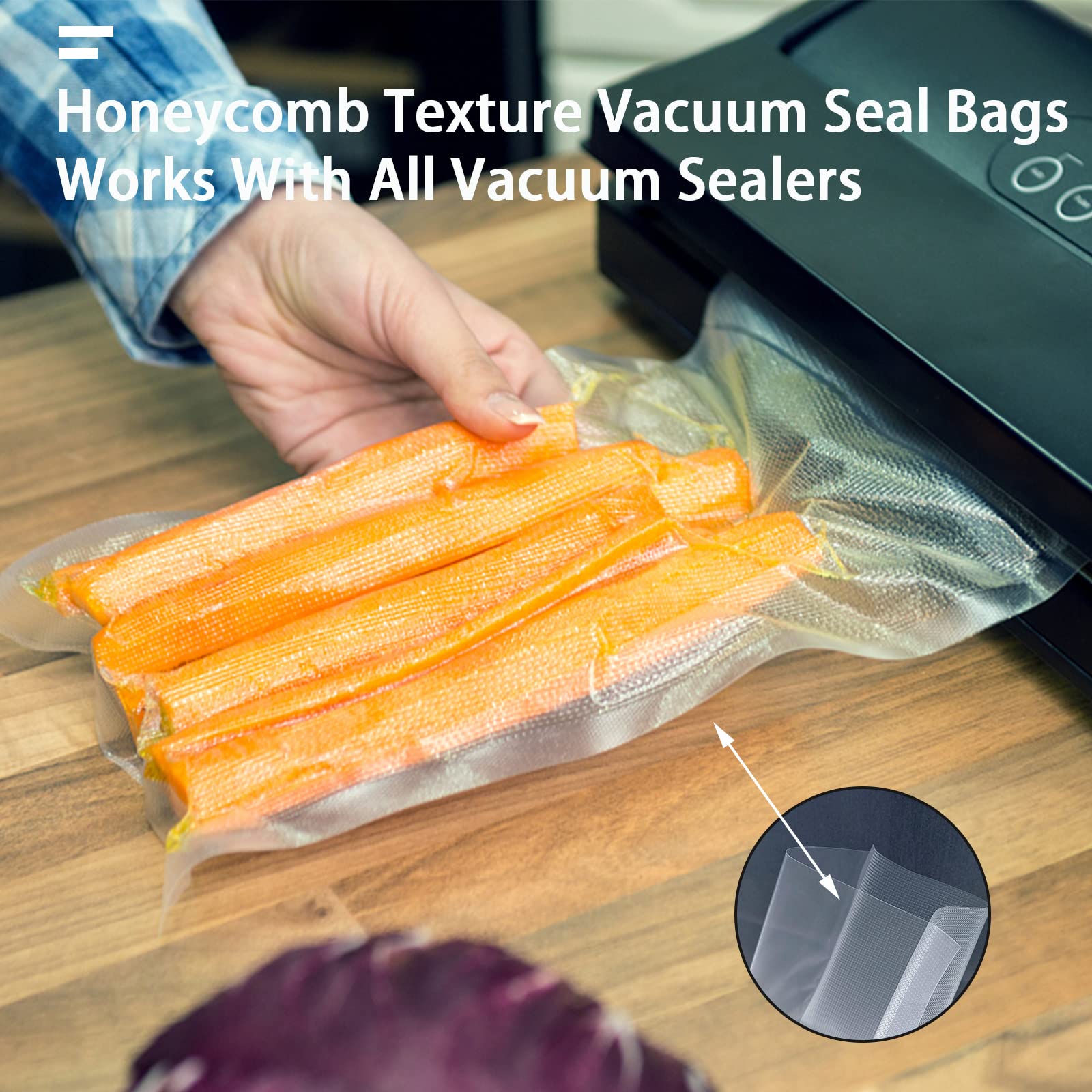 Vacuum tight bags online