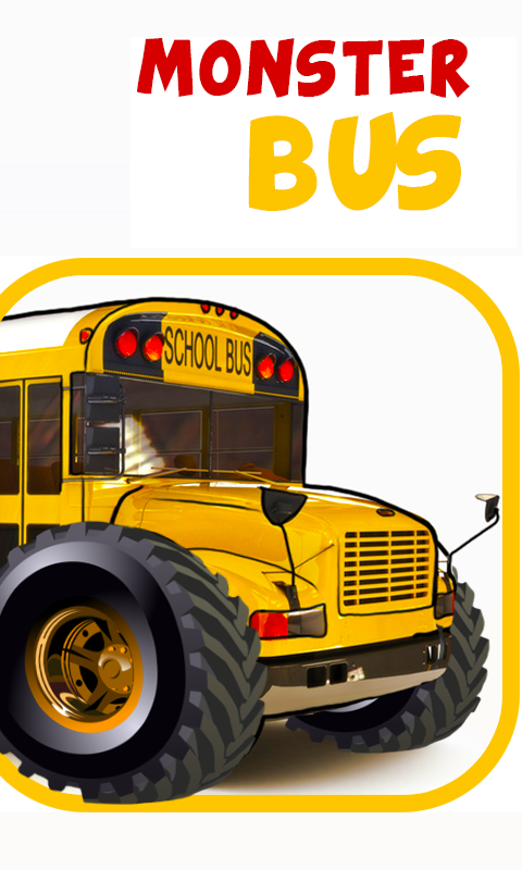 Monster truck school bus driving games for kids: Traffic racing ...