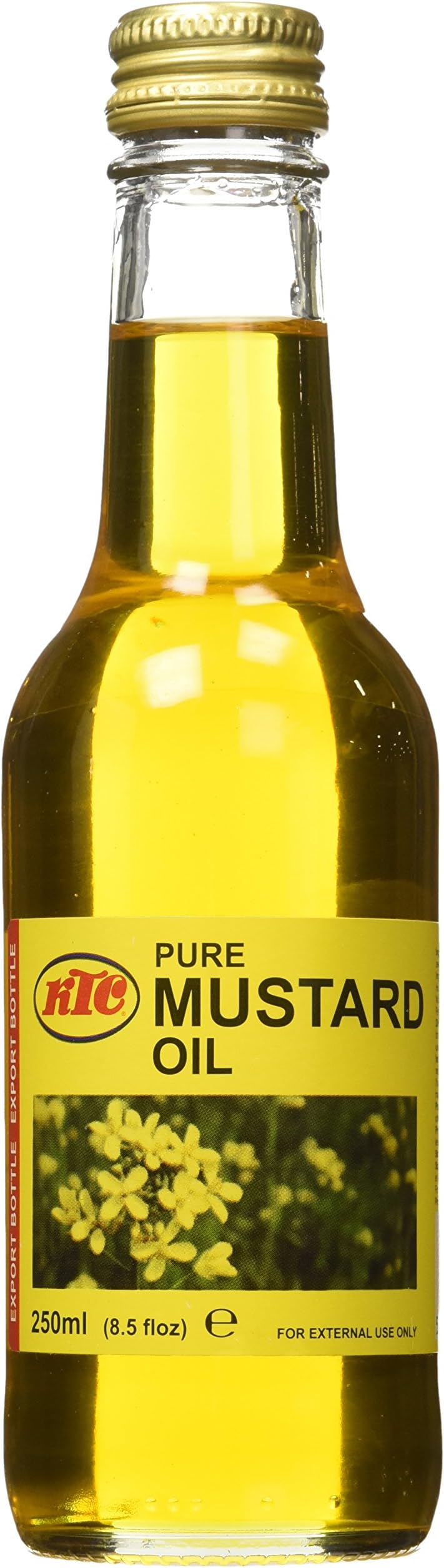 Amazon.com : KTC Pure Mustard Oil - 8.5oz : Grocery Oils : Grocery ...