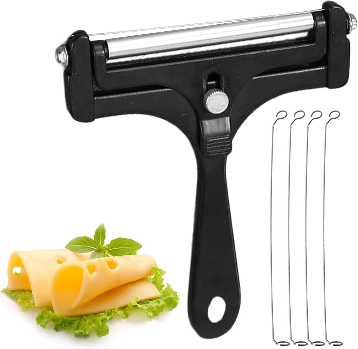 Amazon.com: KRRFDP Kitchen Cheese Slicer, Adjustable Hand Held Cheese ...