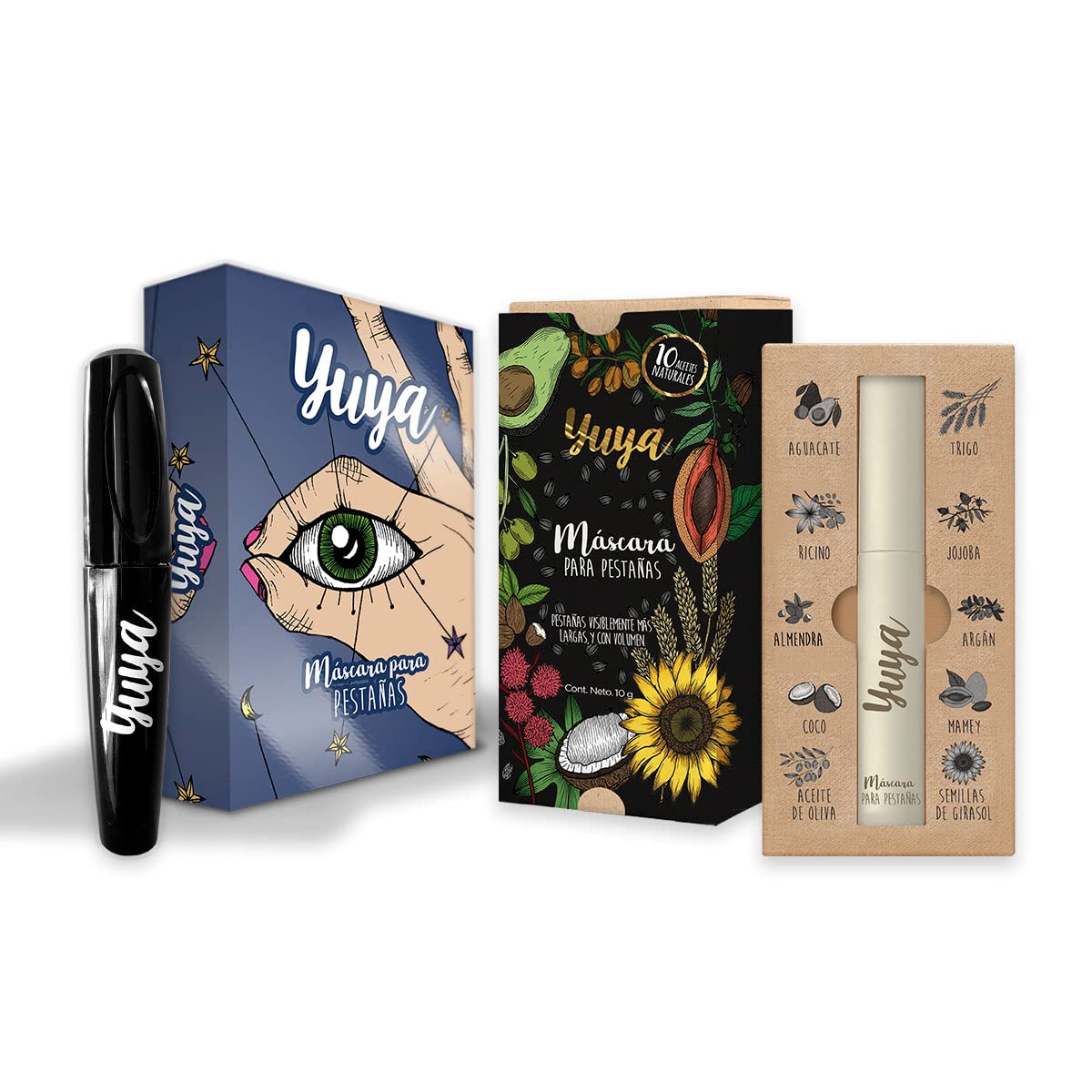 Amazon.com : YuYa Cruelty-Free Mascara - Intense Length & Volume, Long ...