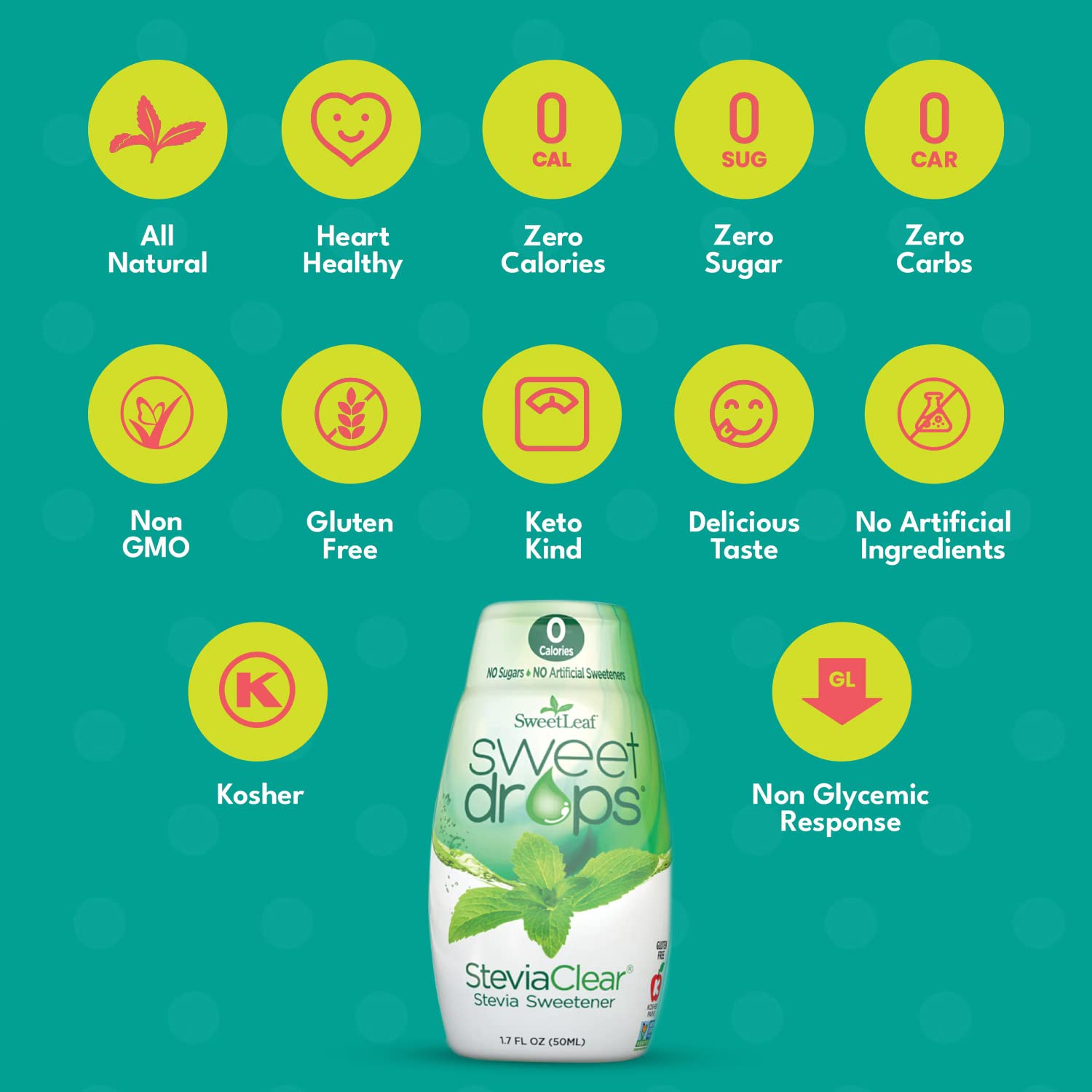 Snapklik.com : SweetLeaf Sweet Drops Stevia Liquid Sweetener Variety ...