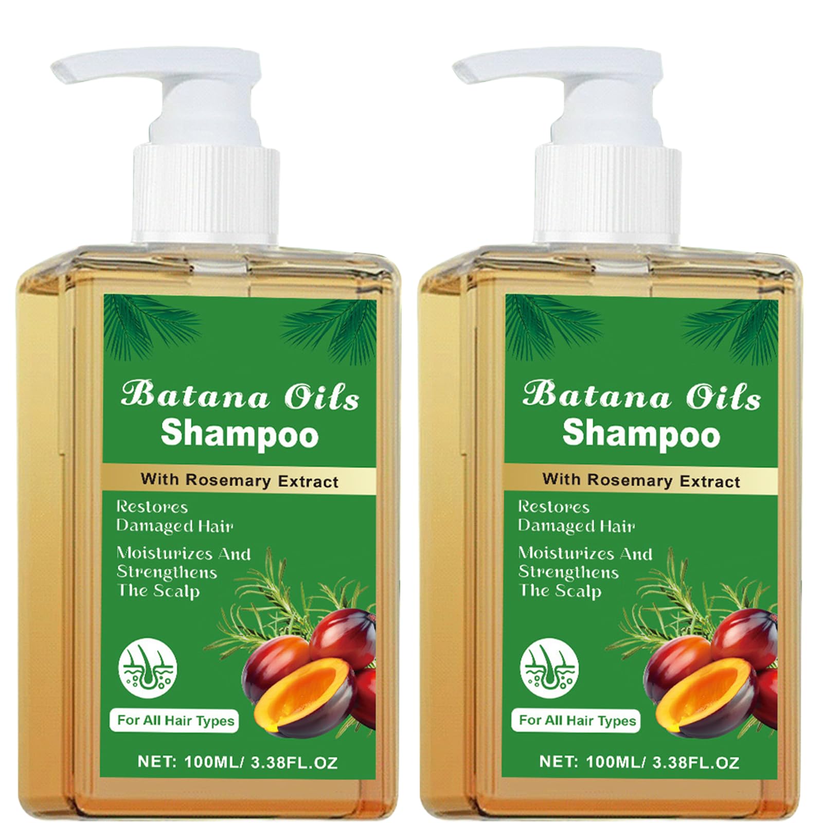 Amazon.com : Batana Oil Shampoo,Batana Oil & Rosemary Shampoo,Batana ...