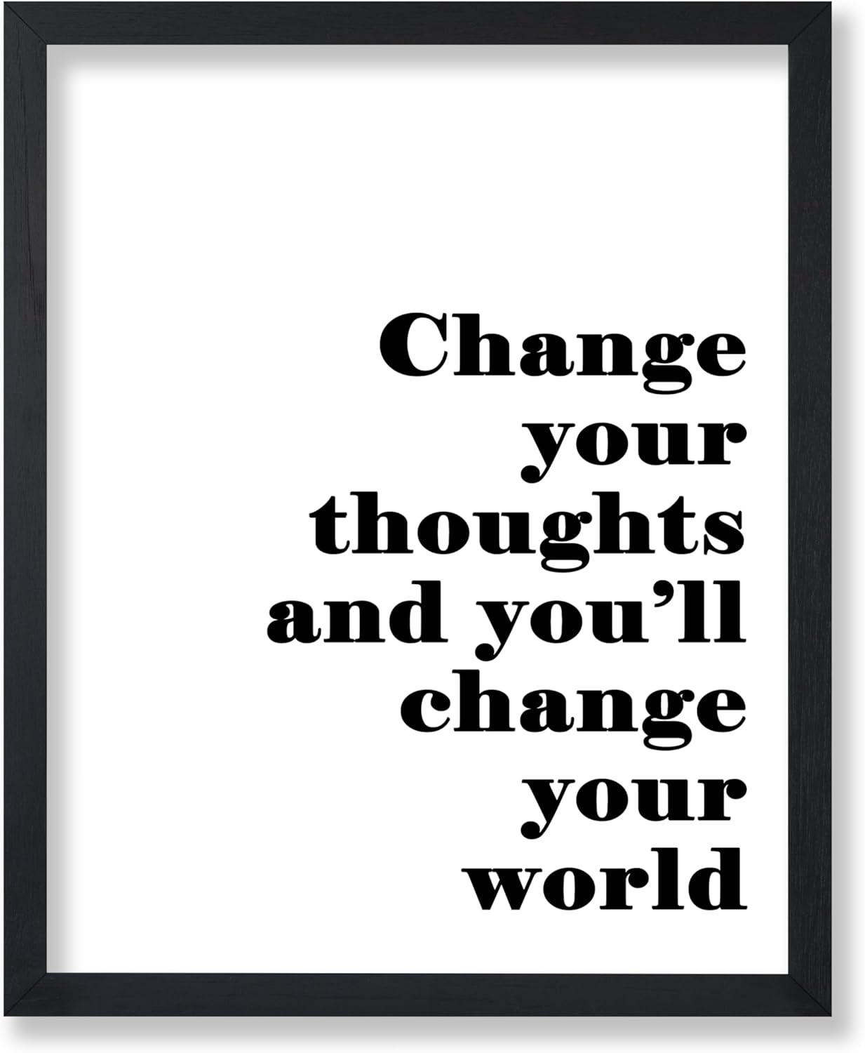 Amazon.com: Poster Master Change your Thoughts Change your World Poster ...