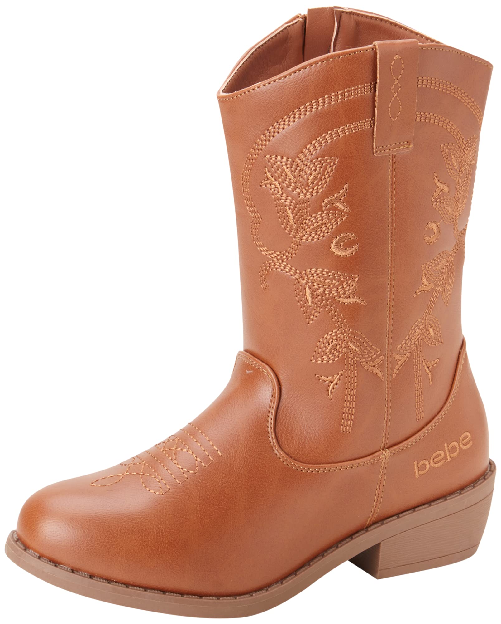 Amazon.com | bebe Girls' Cowboy Boots - Classic Western Country Cowgirl ...