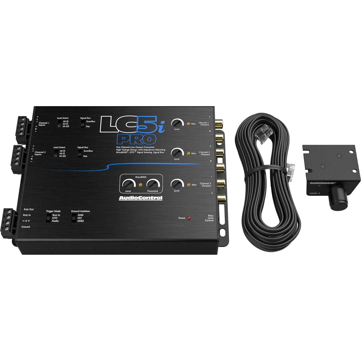 AudioControl LC5iPRO – Convertidor de salida de línea de 5 canales con ...