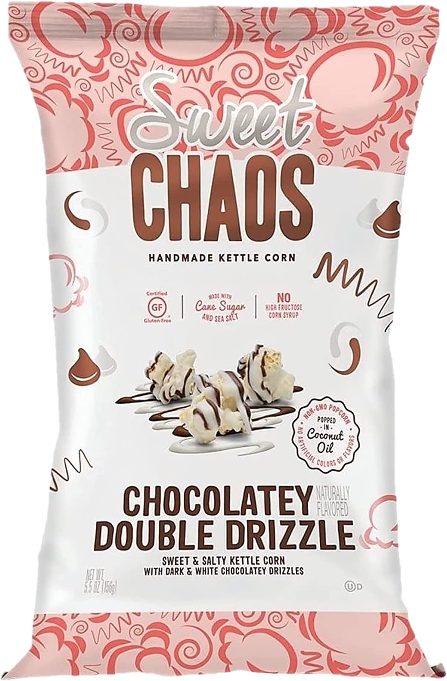 Amazon.com: Reese's Popcorn, 5.25oz Grocery Sized Bag, Popcorn Drizzled ...