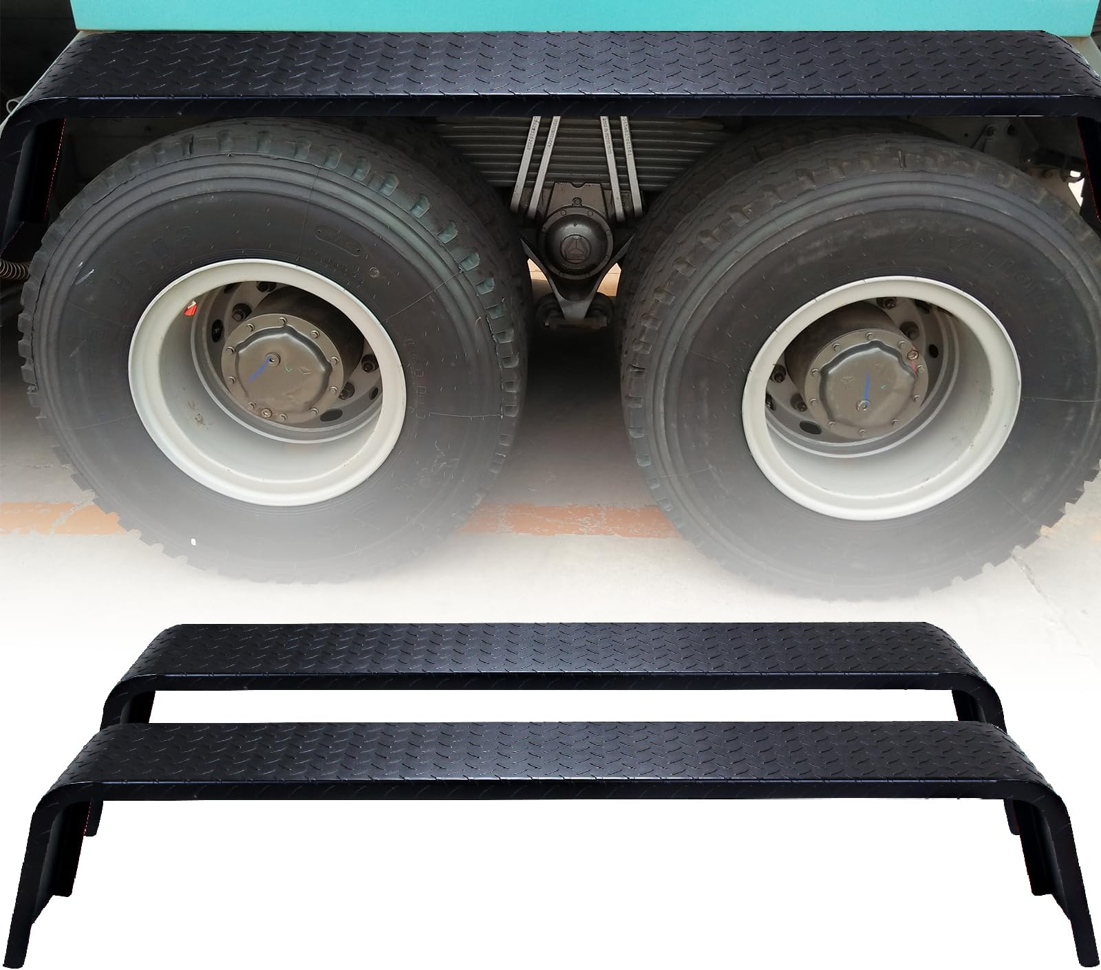 Amazon.com: Migoda 2 Pack Trailer Fenders, Durable 14 Gauge Steel ...