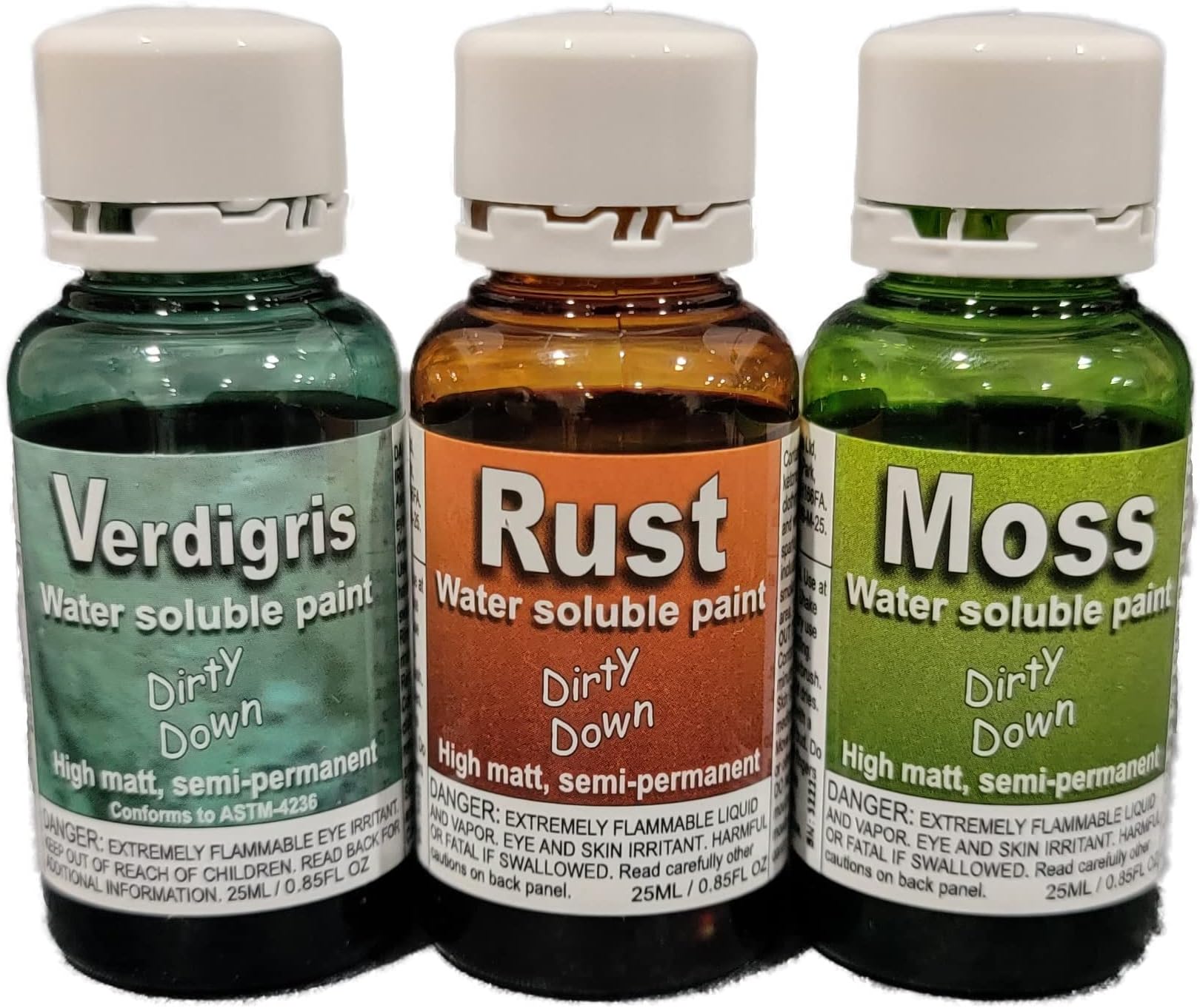 Dirty Down Verdigris - Water-based paint for a highly realistic ...