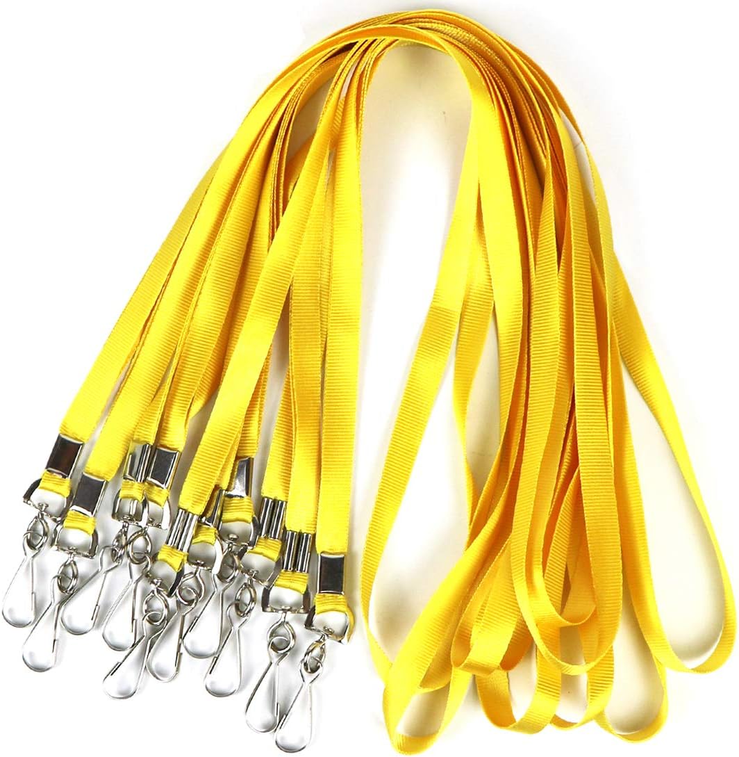 Amazon.com : PATIKIL 17" Neck Lanyards, 5 Pack 0.6" Width Flat Strap ...