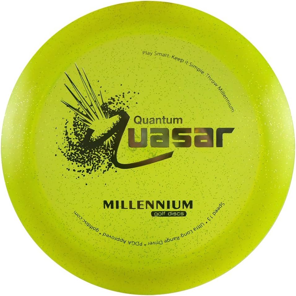 Amazon.com : Millennium Quantum Quasar Driver Golf Disc [Colors May ...