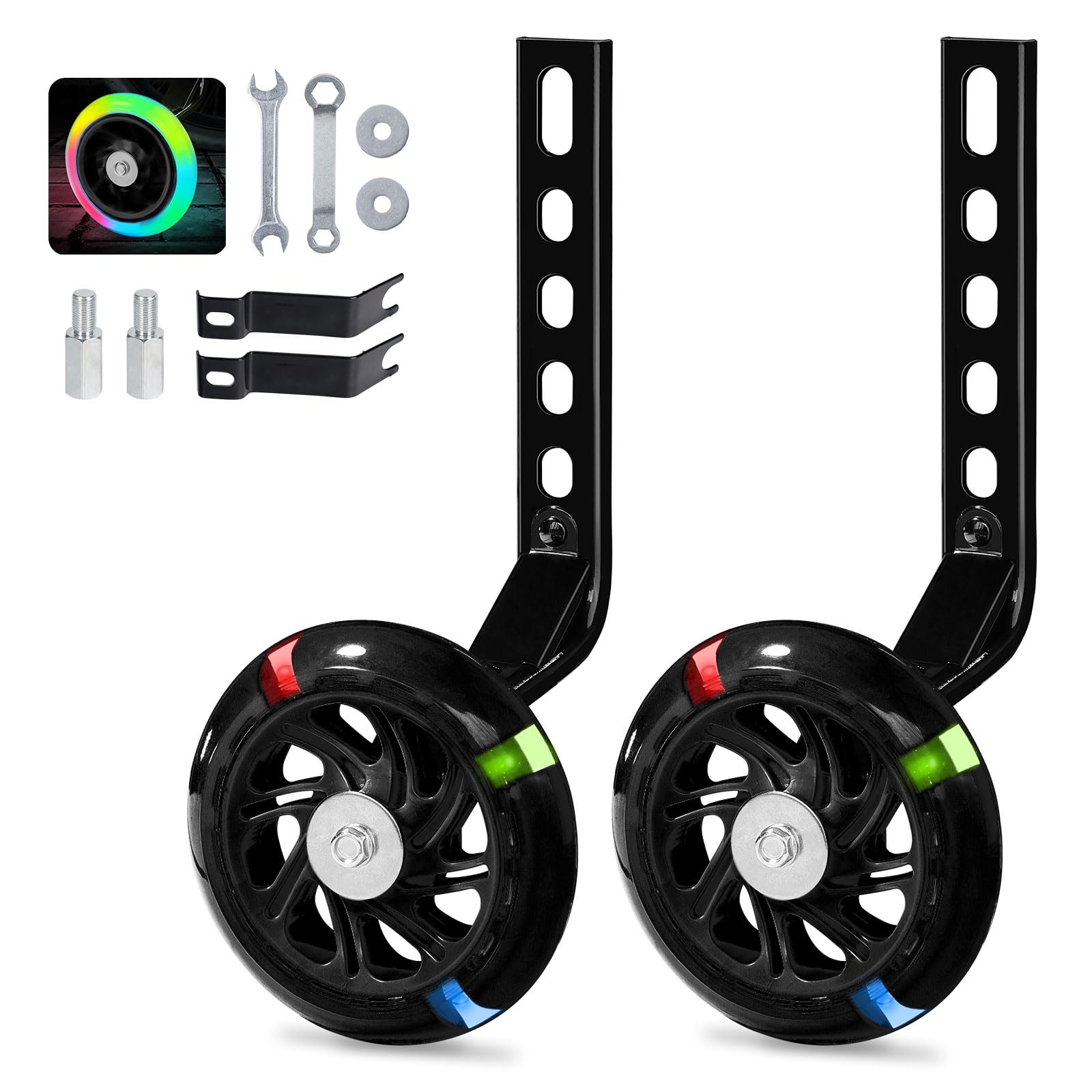Snapklik.com : Flash BIKE Training Wheels For 12 14 16 18 20 ...