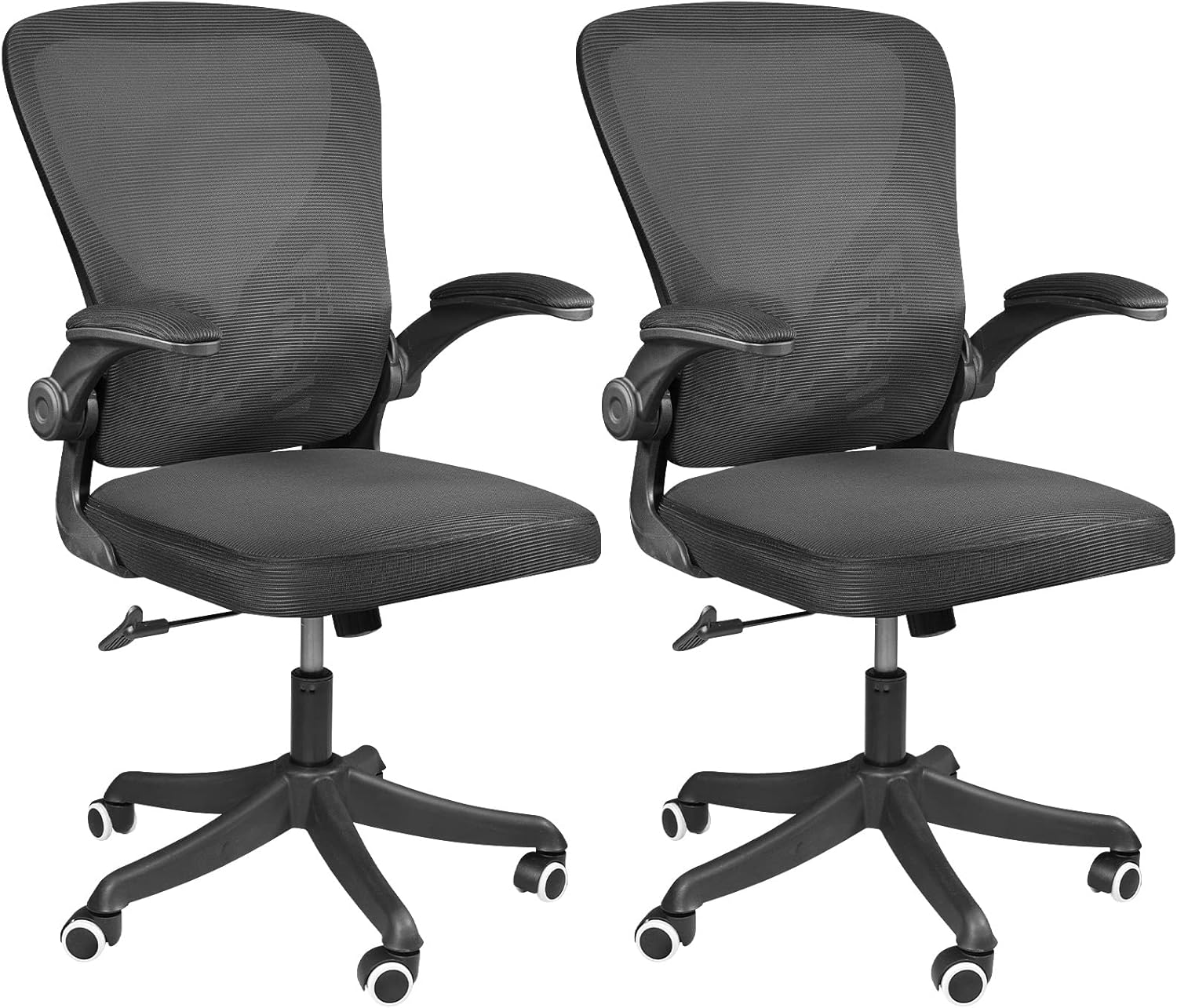 Amazon.com: Modoway Desk Chairs with Wheels & Arms Ergonomic Mesh ...