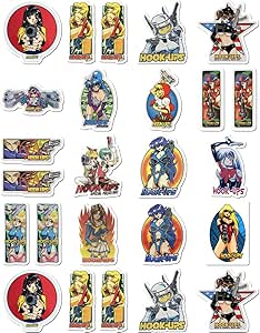 Amazon.com: Stickers 20 Pcs Per Pack Hook Waterproof Skate Aesthetic ...