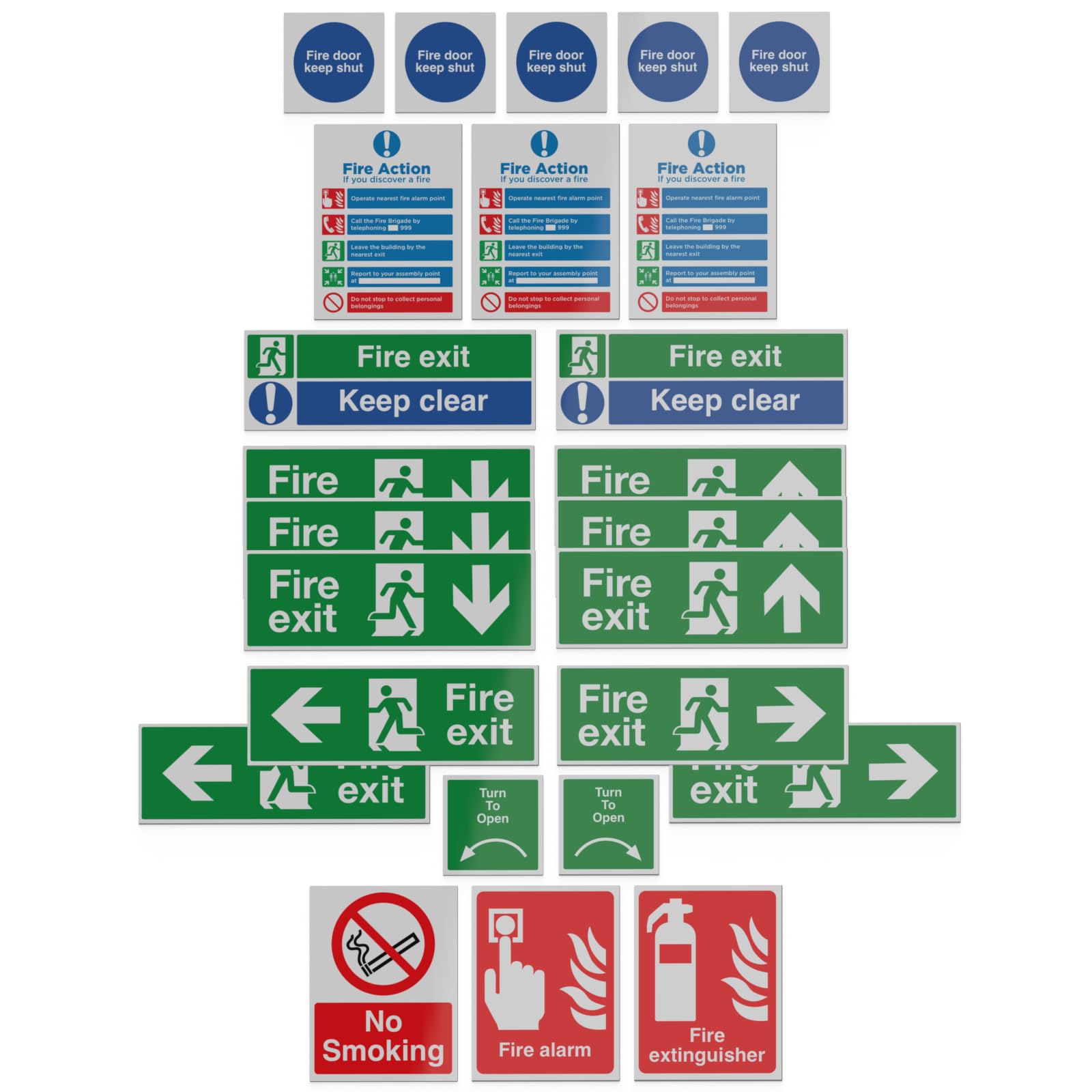 Iso Fire Hazard Sign