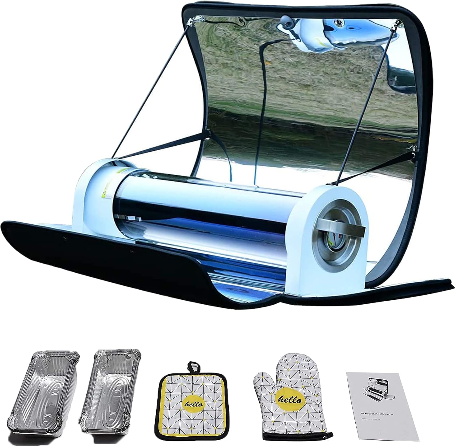 Amazon.com : KECOP Portable BBQ Grill Solar BBQ Cooker, Solar Grill ...