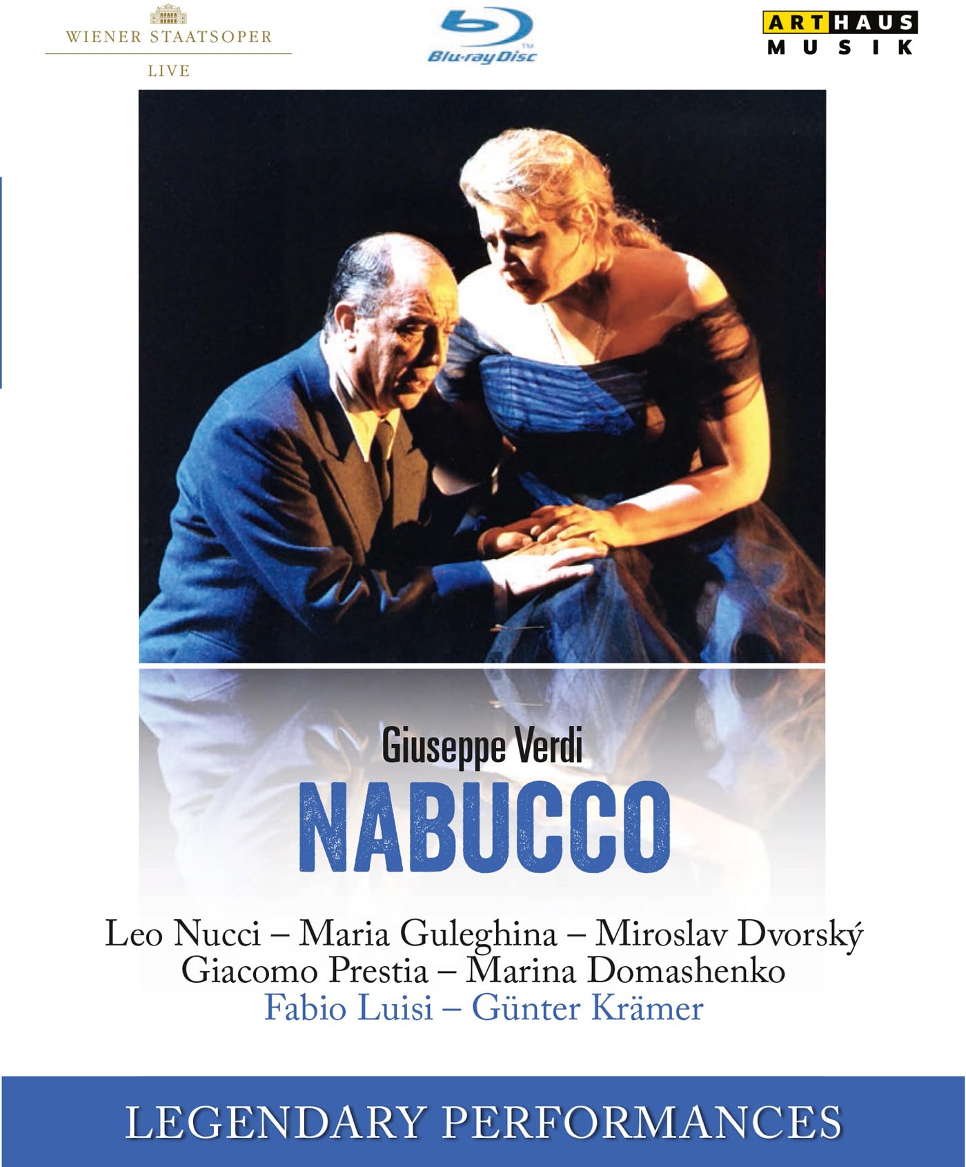 Nabucco [Blu-ray]: Amazon.co.uk: Nucci, Guleghina, Dvorsky, Prestia ...