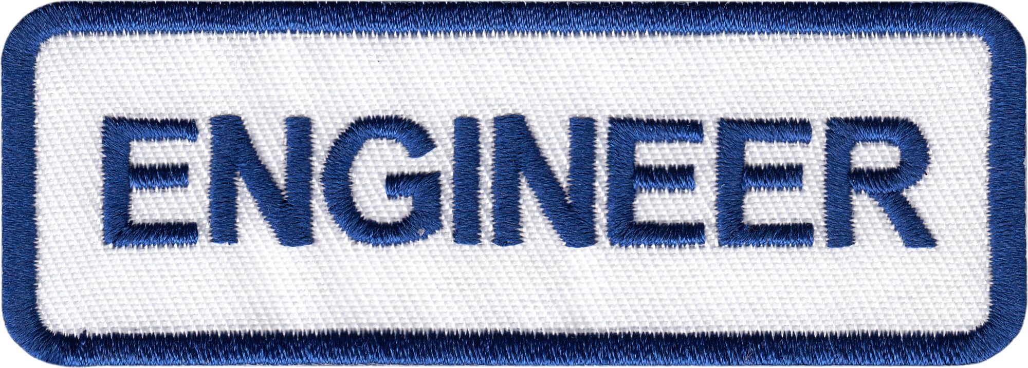 Amazon.com: Engineer Name Tag - Embroidered Iron On Patch : Arts ...