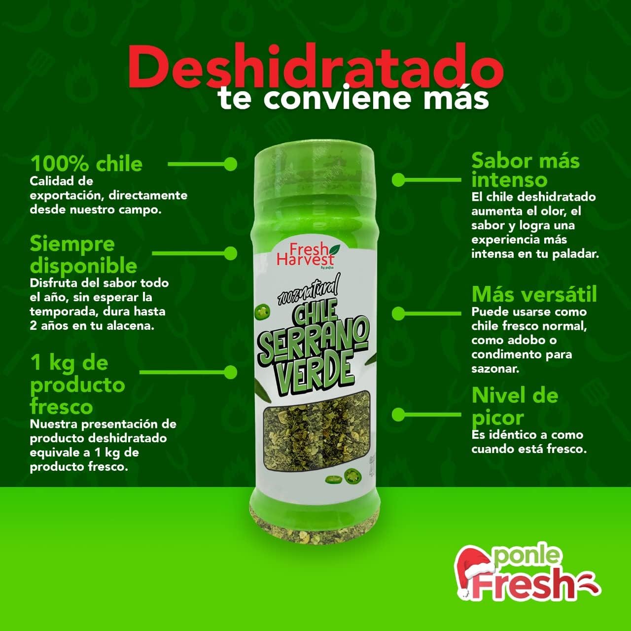 Chile Serrano Logo Serrano 10 Chilisamen