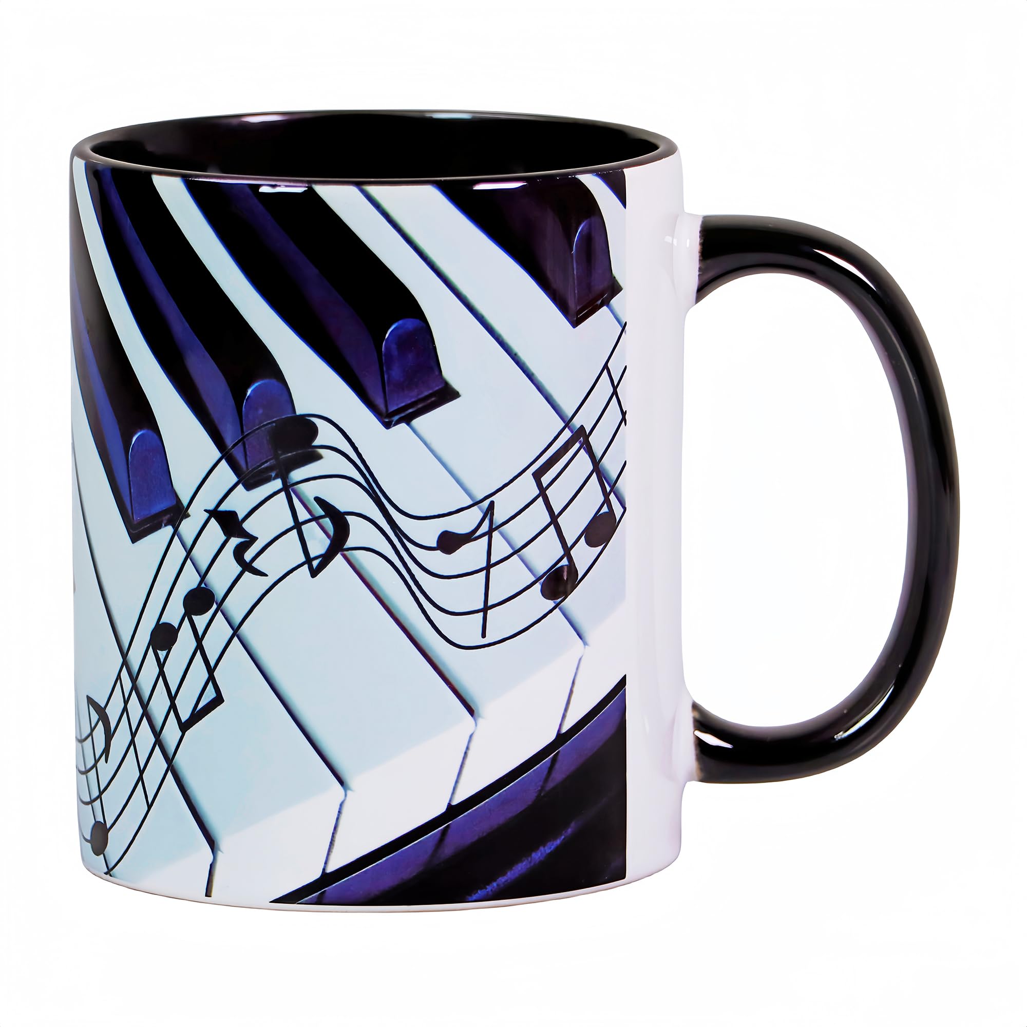 Amazon.com: Generic Piano Coffee Mug Novelty Piano Pattern Mug Gifts ...