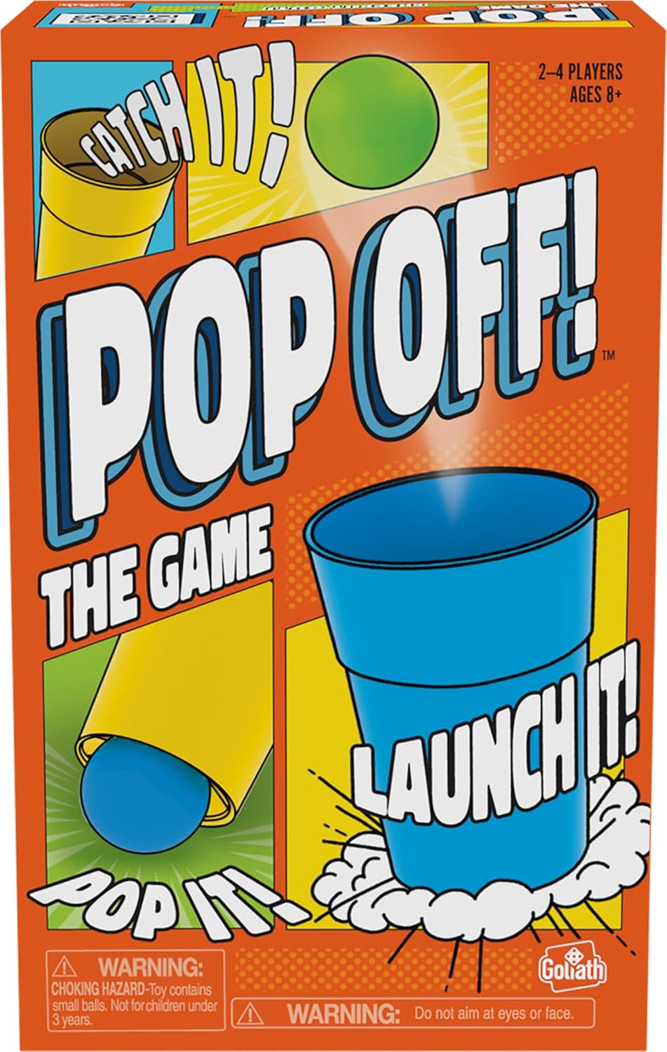 Goliath Games Pop Off! The Game | Pop it & Launch it to Score Points ...