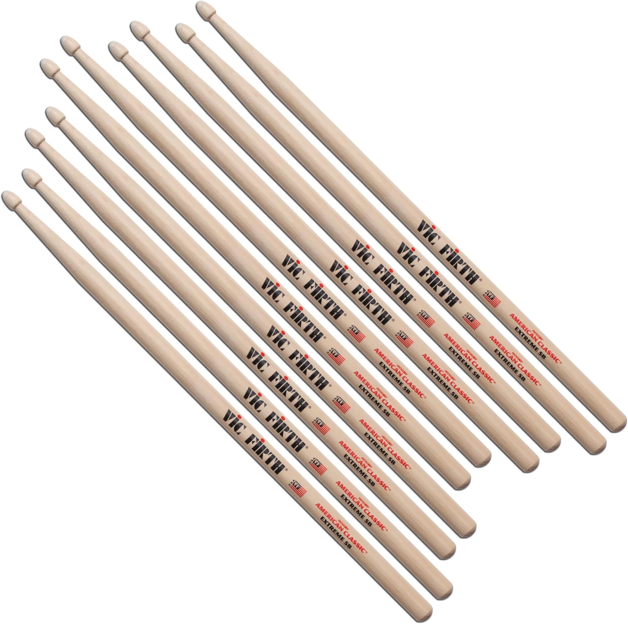 Amazon.com: Vic Firth American Classic 5A Drumsticks - Pack of 6 Pairs ...