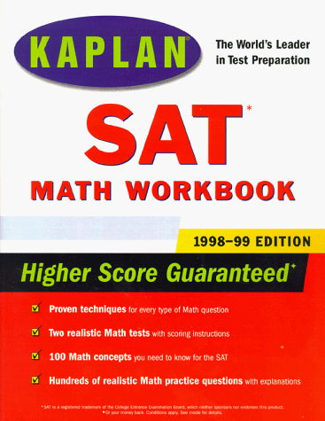 Amazon | KAPLAN SAT MATH WORKBOOK | Kaplan | SAT