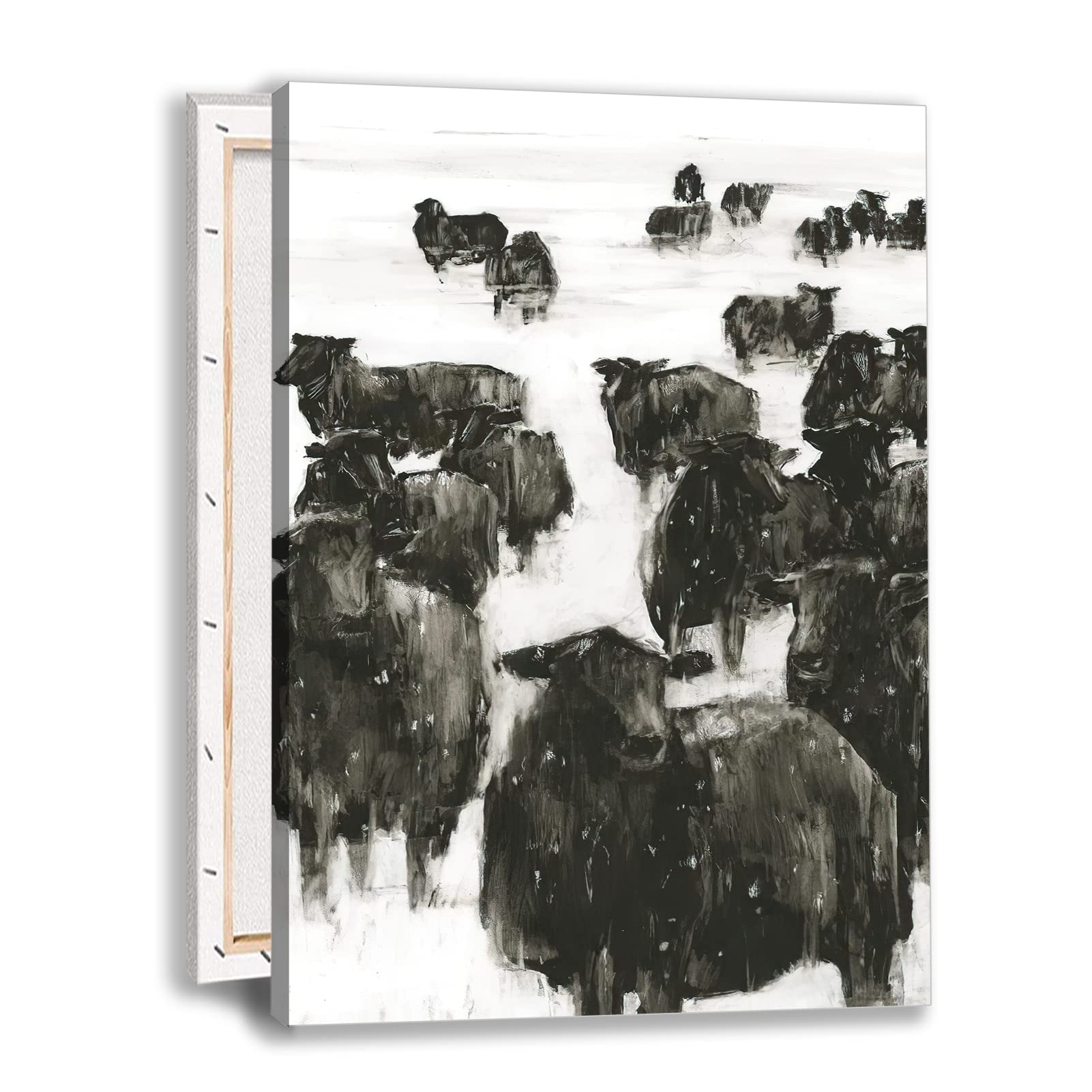 Amazon.com: Goat Canvas Wall Art Goat Picture Farmhouse Canvas Wall Art ...