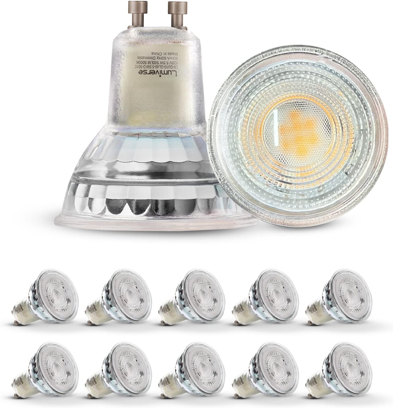 Amazon.com: Maxxima LED BR20 Bulbs - 50 Watt Equivalent Dimmable 7 Watt ...