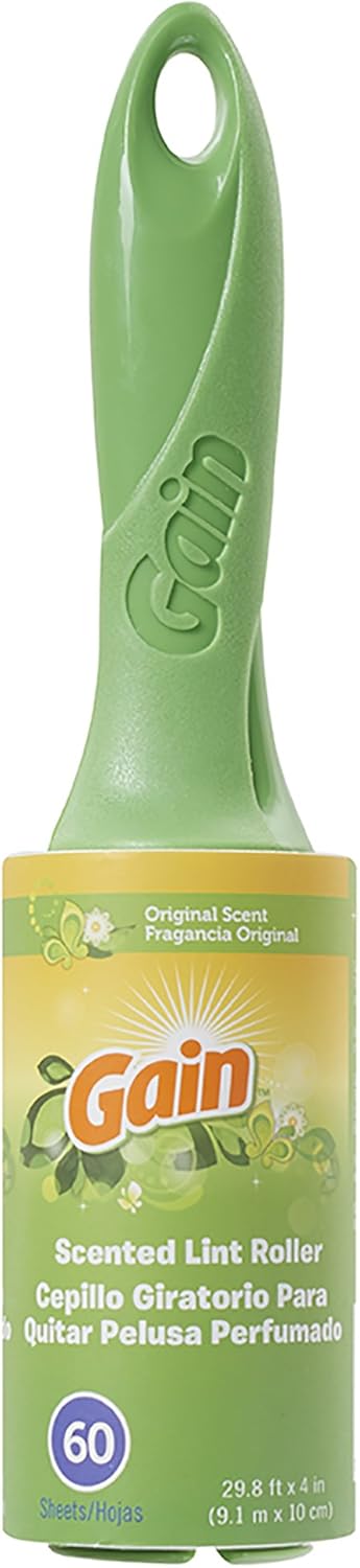 Amazon.com: Gain Original Scent 60 Sheet Lint Roller, Standard : Health ...