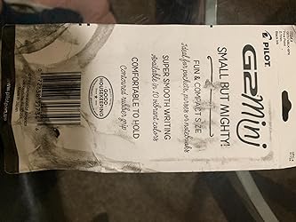 Amazon.com: Pilot G2 Mini Gel Pen, Retractable, Fine 0.7 Mm, Black Ink ...