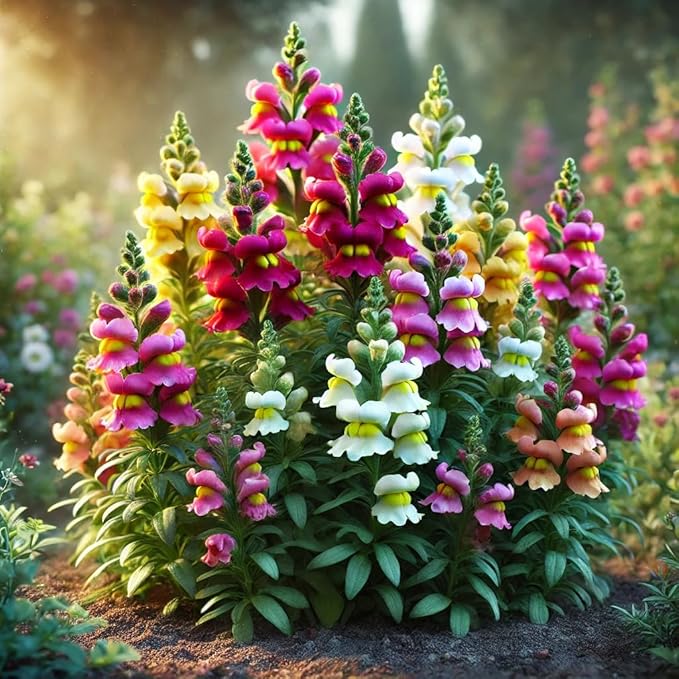 Amazon.com : Snapdragon Dwarf Mix Seeds – Antirrhinum Majus | Annual ...