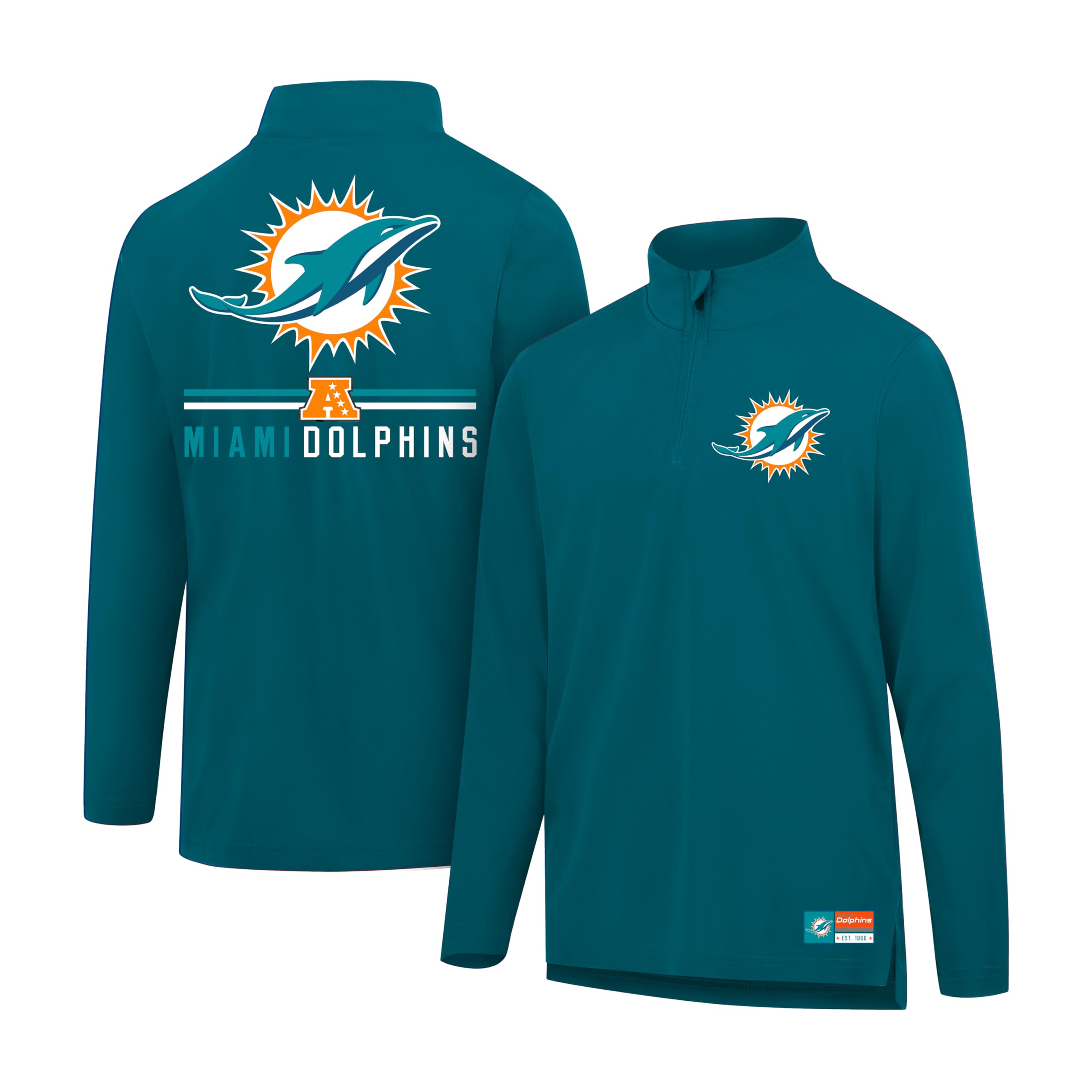 Snapklik.com : Ultra Game NFL Official Adults Super Soft Quarter Zip ...