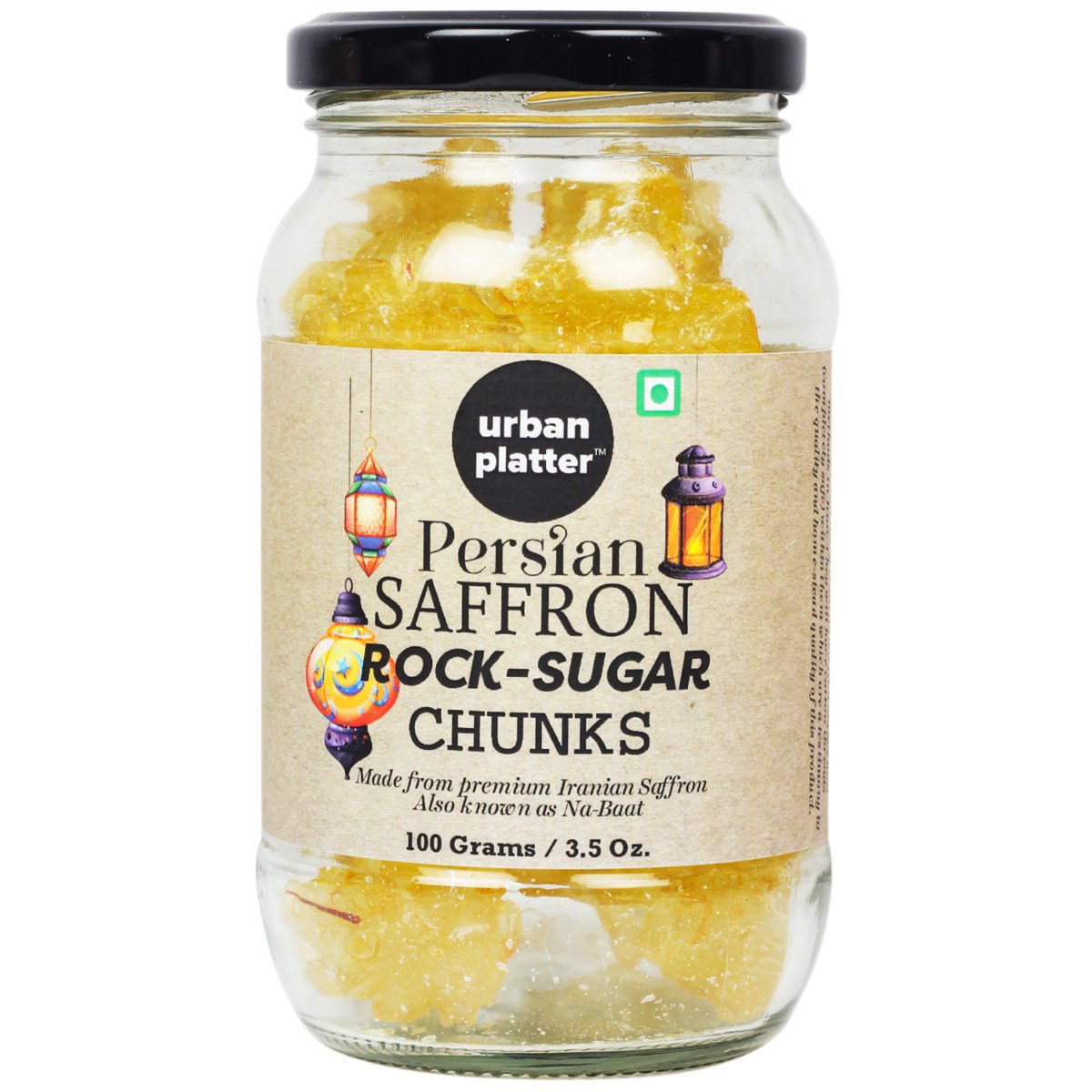 Buy Urban Platter Persian Saffron Rock-Sugar Chunks, 100g [Made from ...