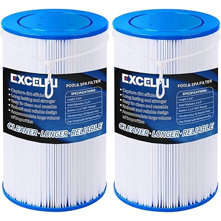 Amazon.com: EXCELFU 2 Pack Spa Filter Hot Tub Filter Replacement for ...