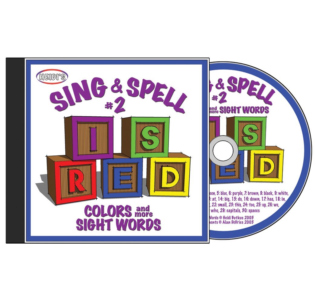 Amazon.com: Sing & Spell the Sight Words: Volume 2 - Colors and more ...