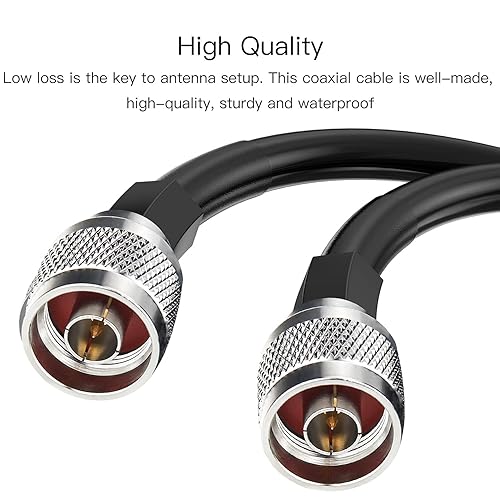 Snapklik.com : UIInosoo-400 Ultra Low Loss N Type Coax Cable