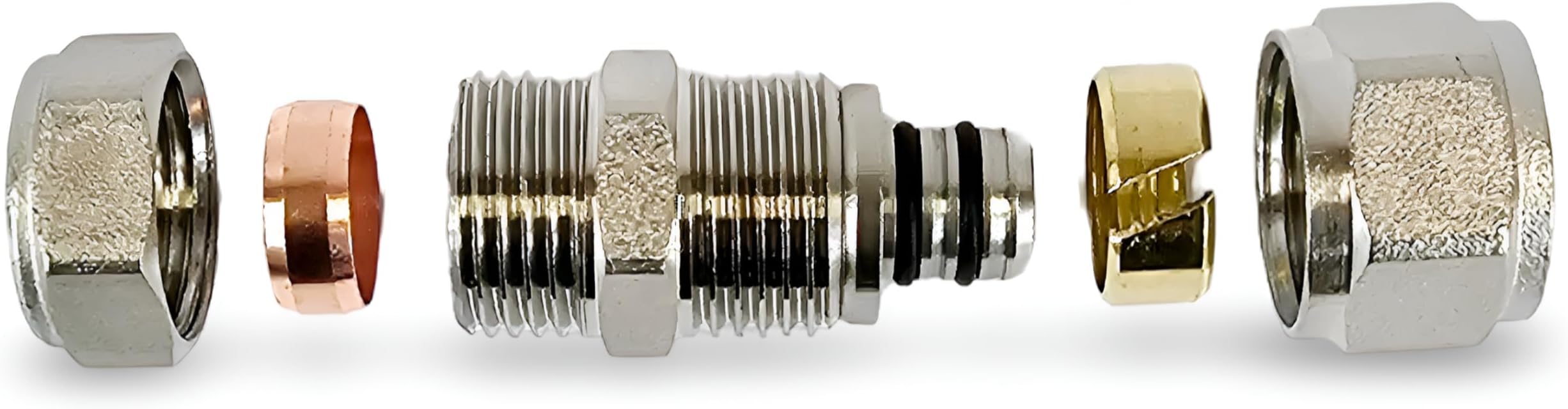 Adapter Reducer 16mm Barrier Pipe -15mm Compression Copper Plastic (1 ...