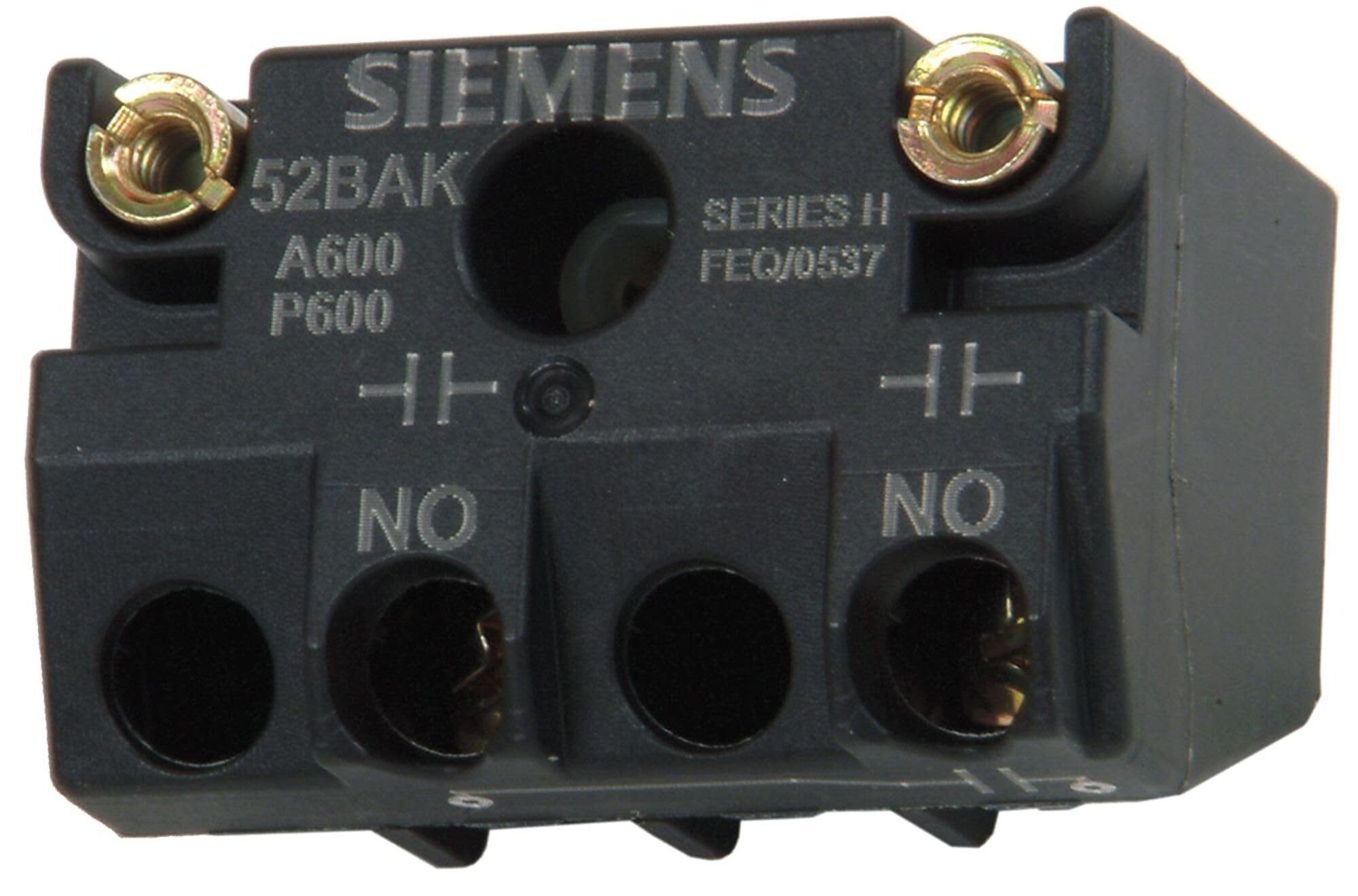 Snapklik.com : Siemens 52BAK Touch Safe Contact Block