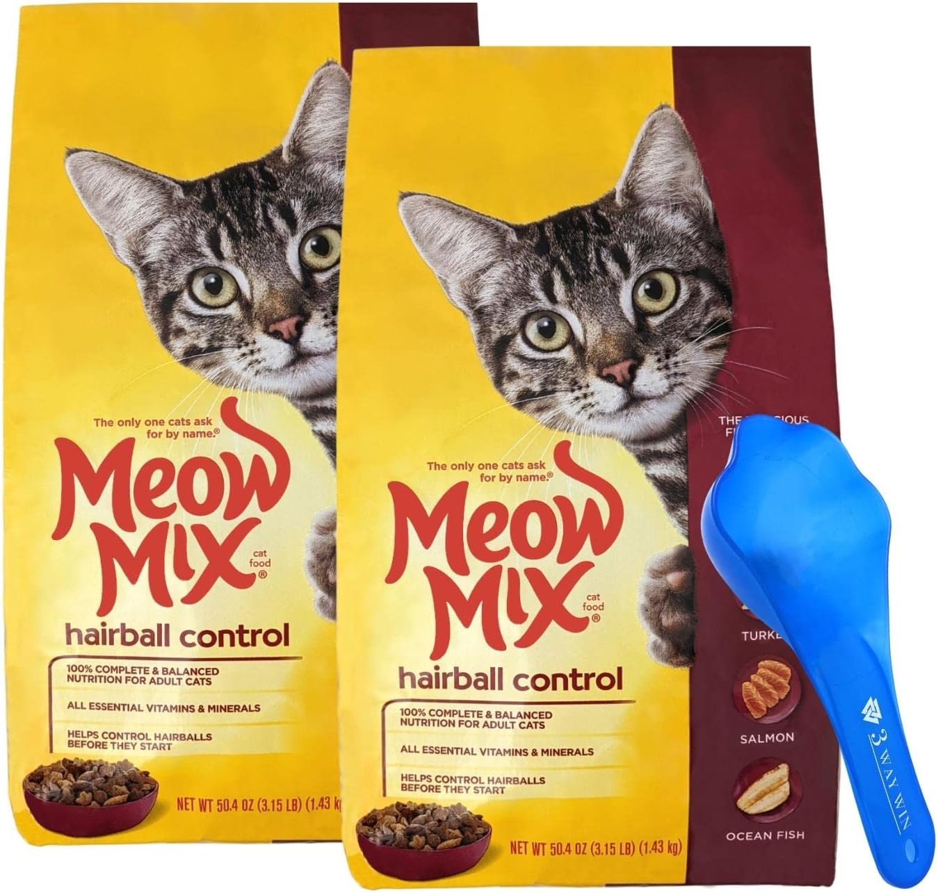Amazon.com : Meow Mix Hairball Control Formula - 6.3 lb : Pet Supplies