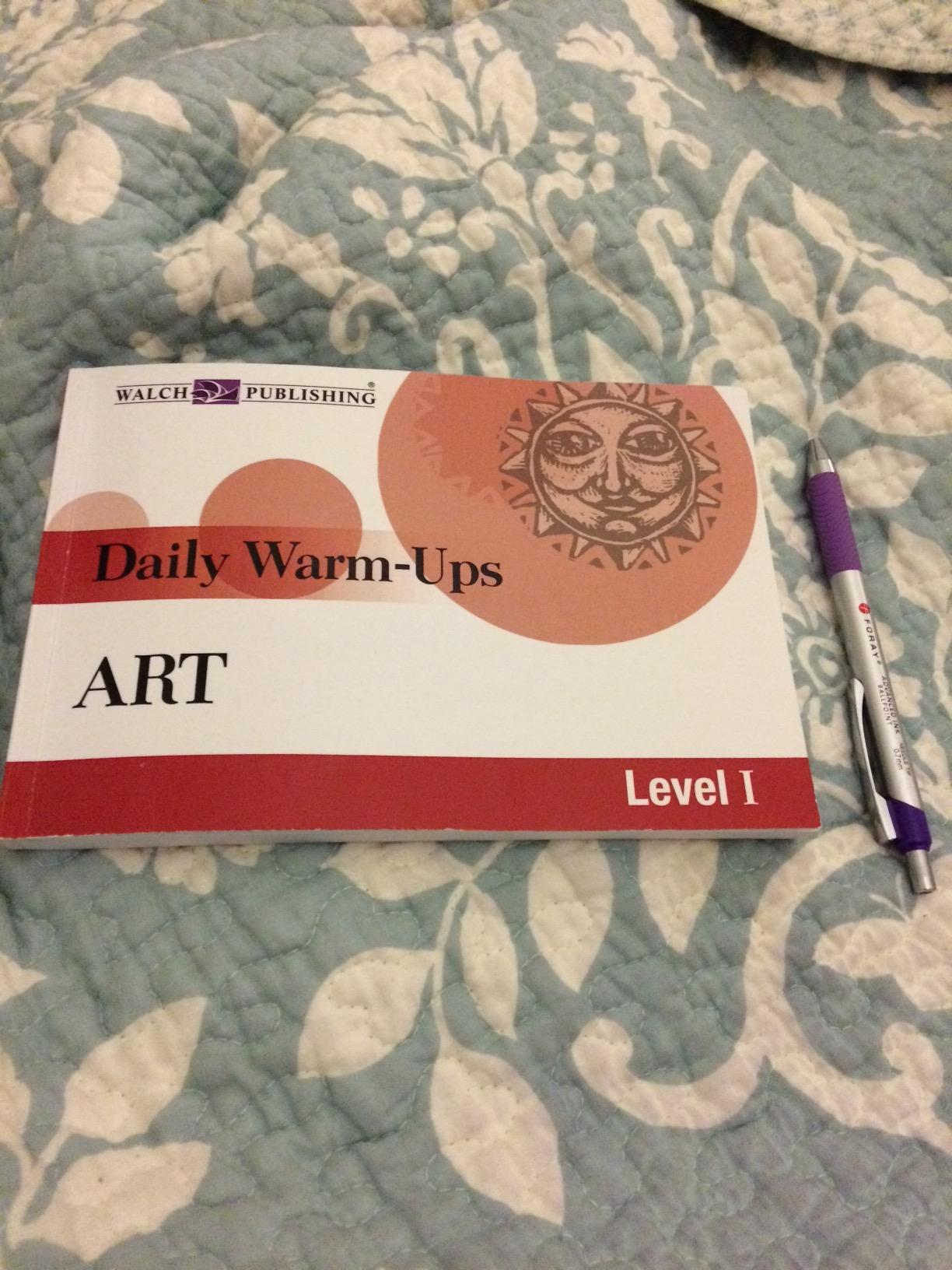 Daily Warm-ups: Art Level I (Daily Warm-Ups) (Daily Warm Ups Level 1 ...