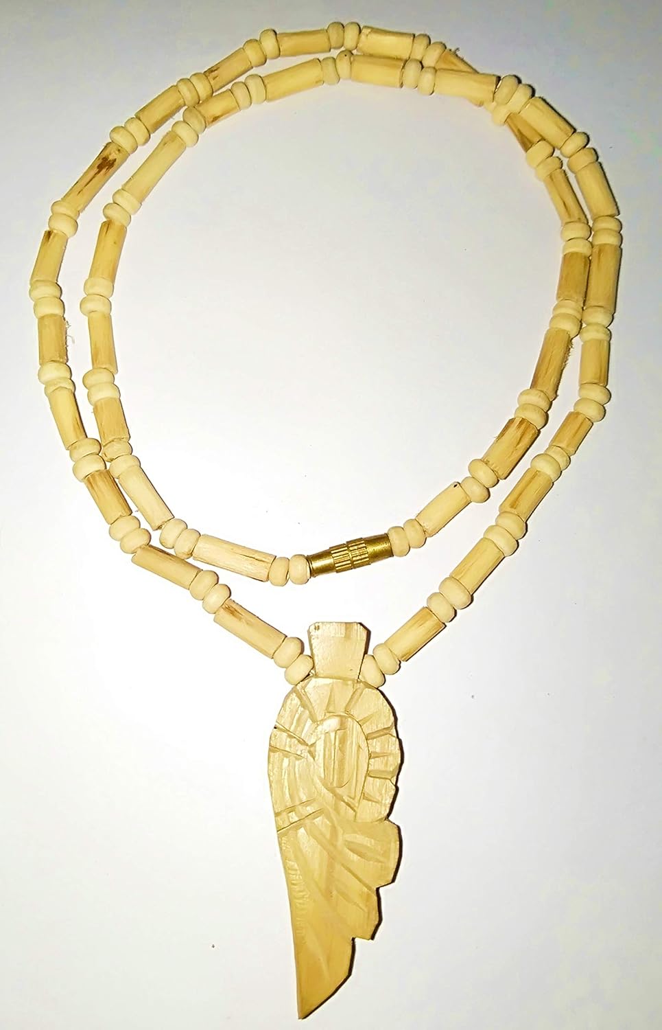 Shri Krishna Traders Vrindavan Tulsi Kanthi Mala with Mor pankh pendel ...